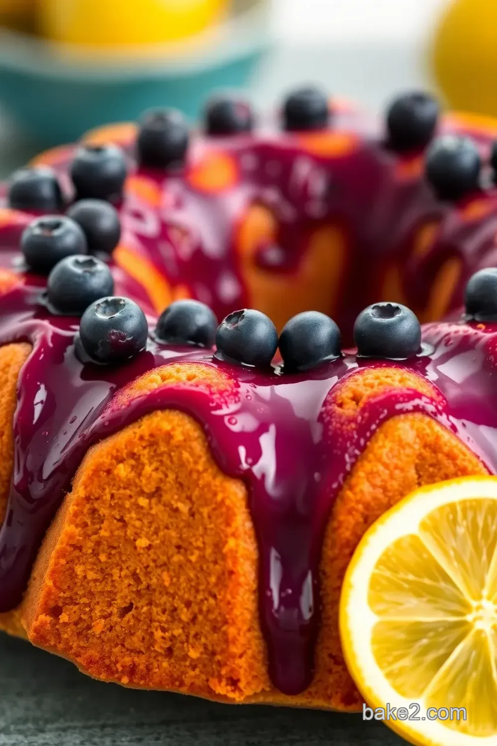 Easy & Moist Bake Lemon Blueberry Joyful Bundt Cake: A…